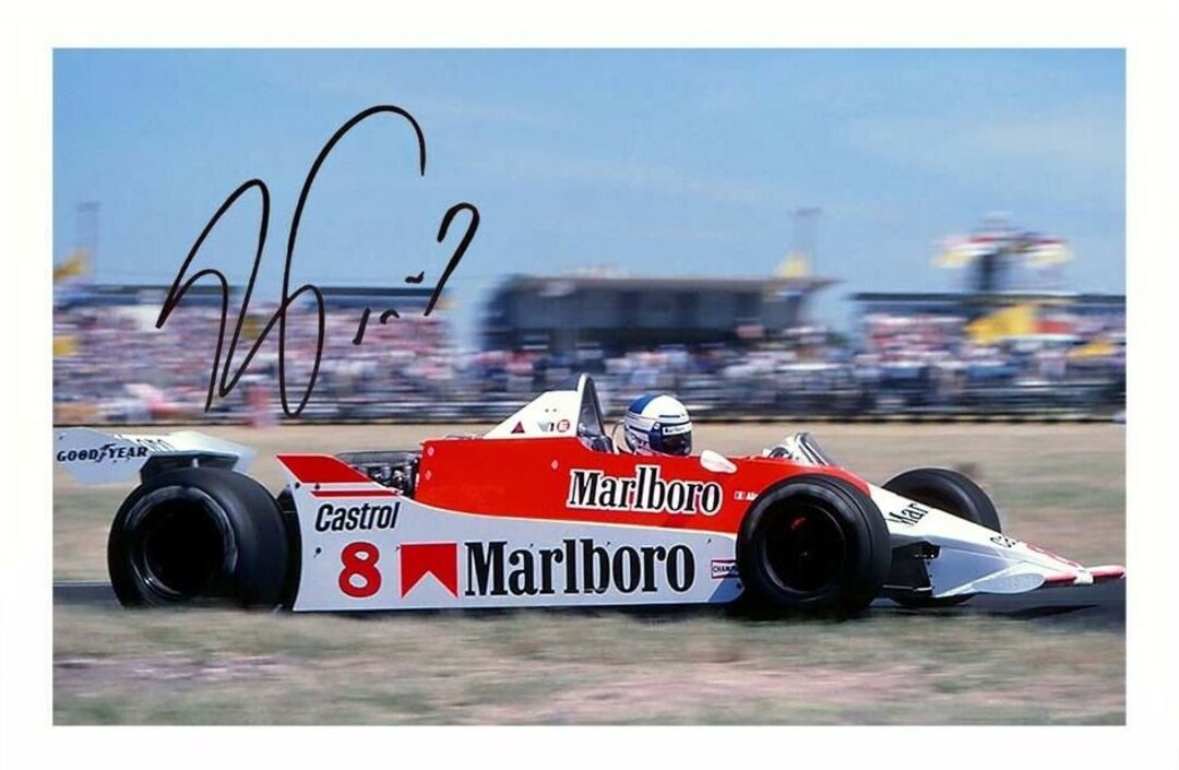 Alain Prost Formula 1 Autographed Signed A4 Glossy Photo - Etsy