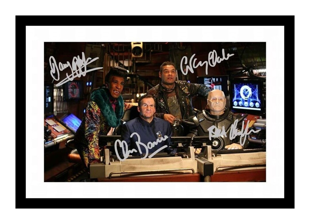 Red Dwarf Cast Autographed Signed and Framed Photo - Etsy UK