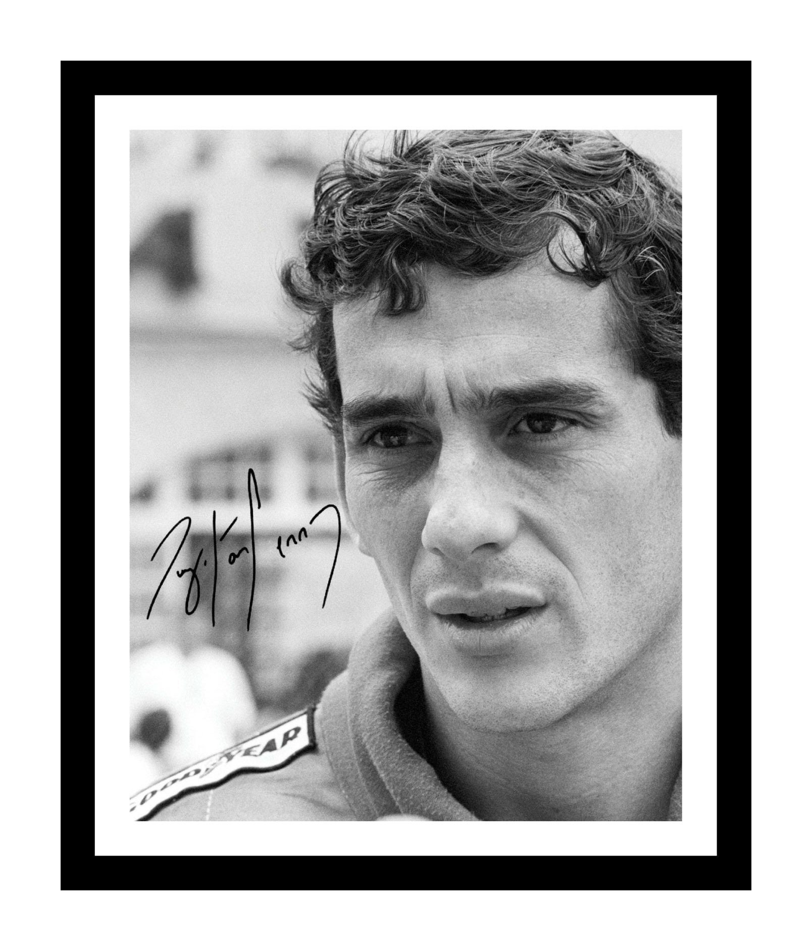 Ayrton Senna Formula 1 Autographed Signed and Framed Photo - Etsy