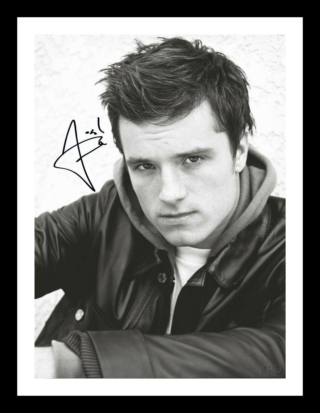 Josh Hutcherson Autographed Signed and Framed Photo - Etsy UK