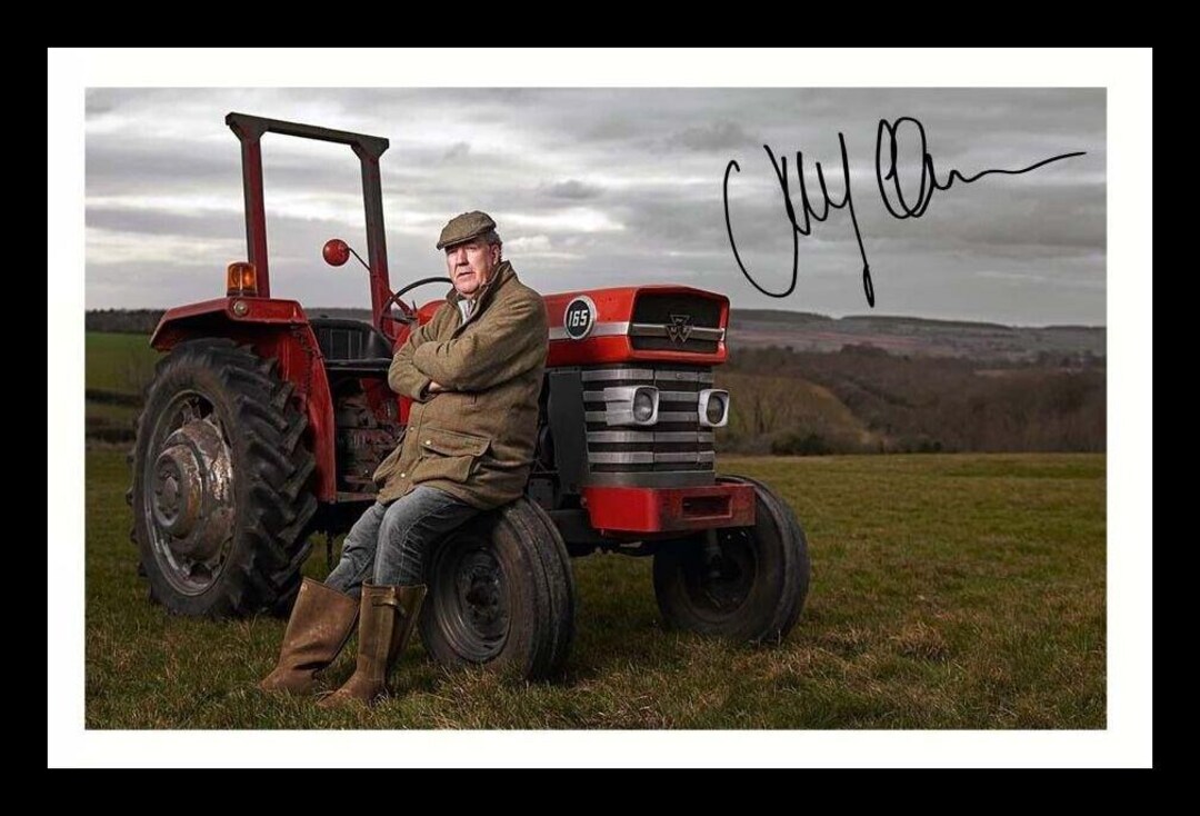 Jeremy Clarkson Autographed Signed and Framed Photo - Etsy UK