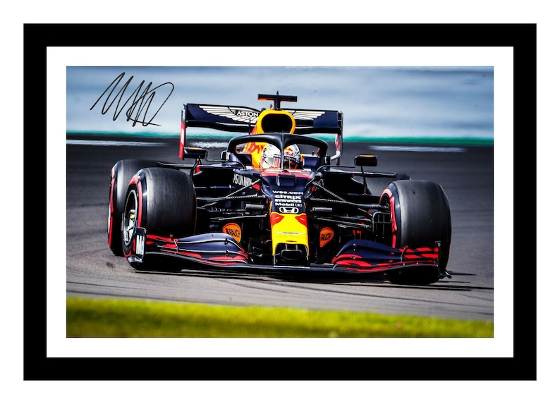Max Verstappen - Formula 1 Autographed Signed and Framed Photo - Etsy UK