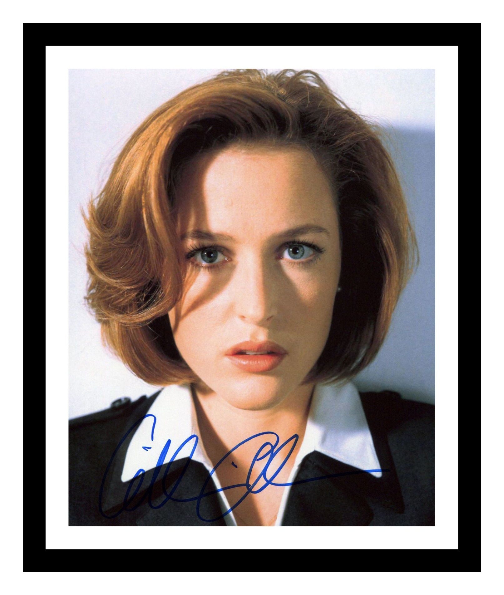 Gillian Anderson - the X-files Autographed Signed and Framed Photo ...