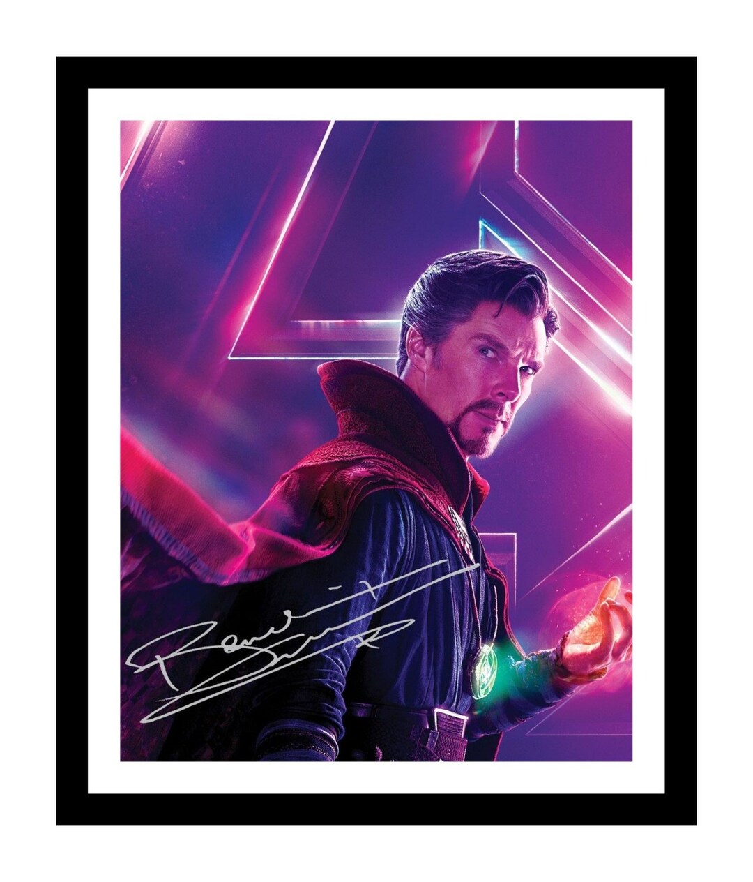 Benedict Cumberbatch Doctor Strange Autographed Signed and Framed Photo ...