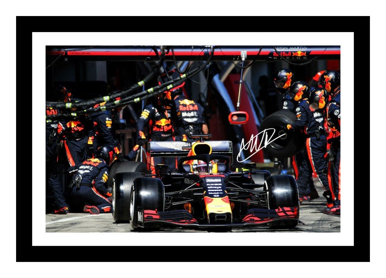 Max Verstappen - Formula 1 Autographed Signed and Framed Photo - Etsy UK