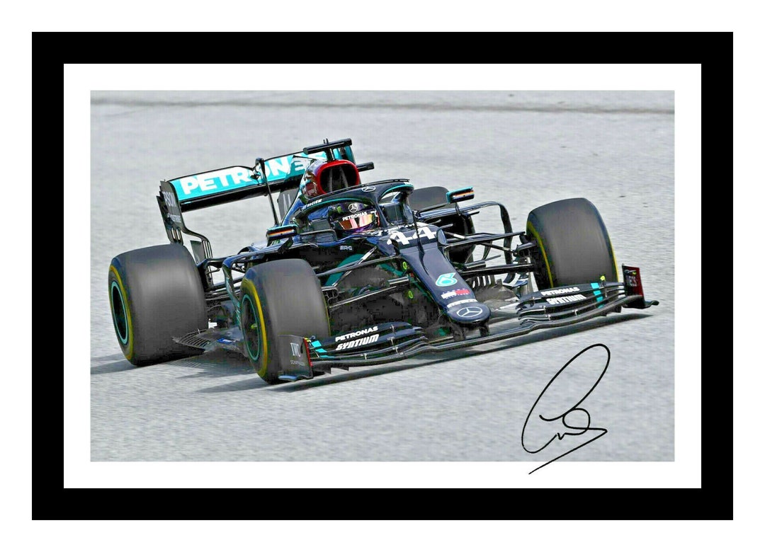 Lewis Hamilton - Formula 1 Autographed Signed and Framed Photo - Etsy UK