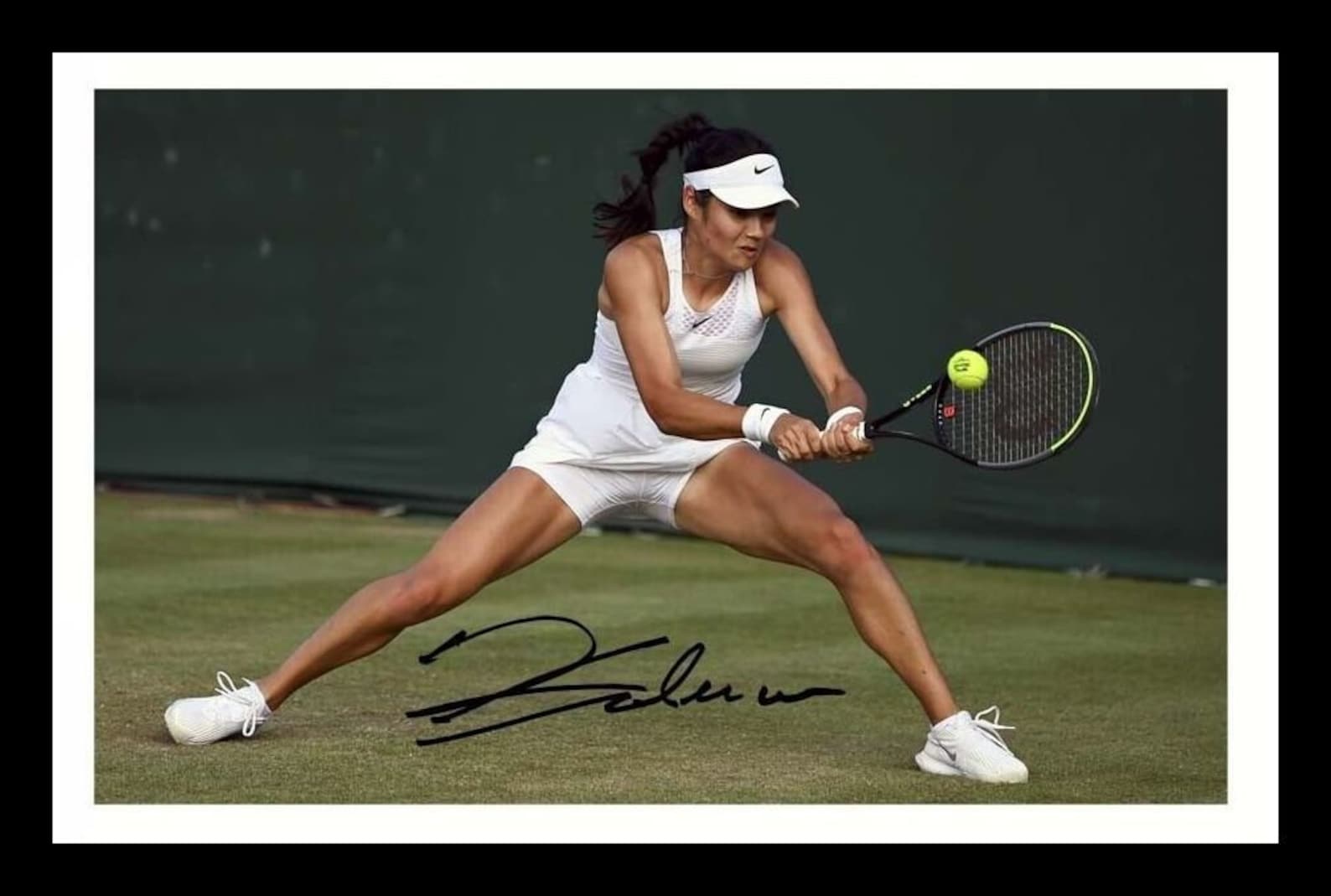 Emma Raducanu Autographed Signed and Framed Photo - Etsy UK