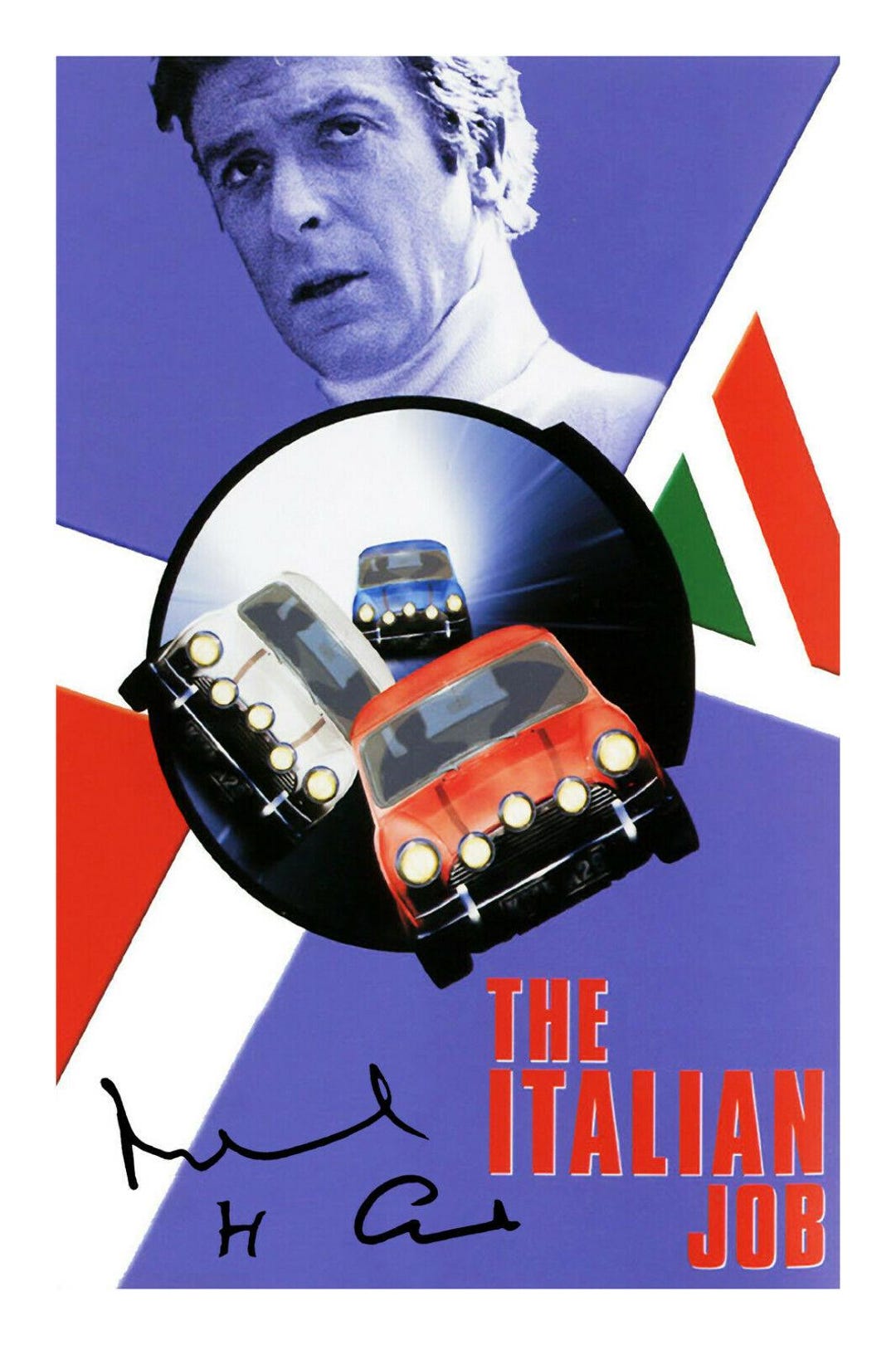 Sir Michael Caine - the Italian Job Autographed Signed A4 Glossy Photo ...