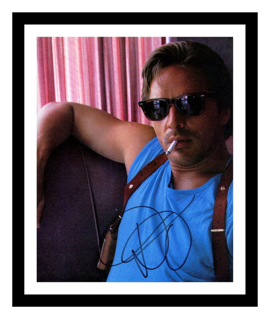 Don Johnson - Miami Vice Autographed Signed and Framed Photo - Etsy UK