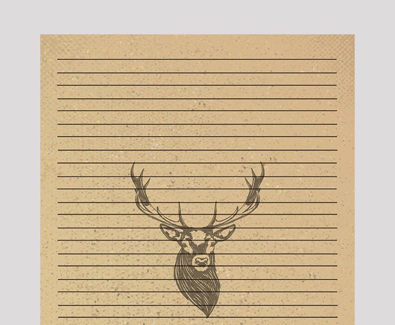 Vintage Writing Paper, PRINTABLE Stationery, Printable Stationary ...