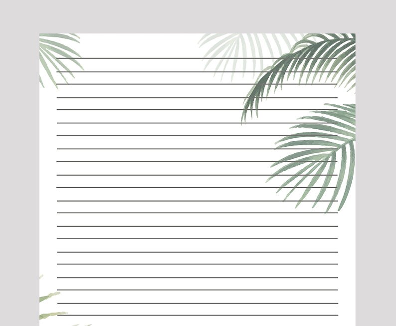 Printable Writing Paper, PRINTABLE Stationery, Printable Stationary ...