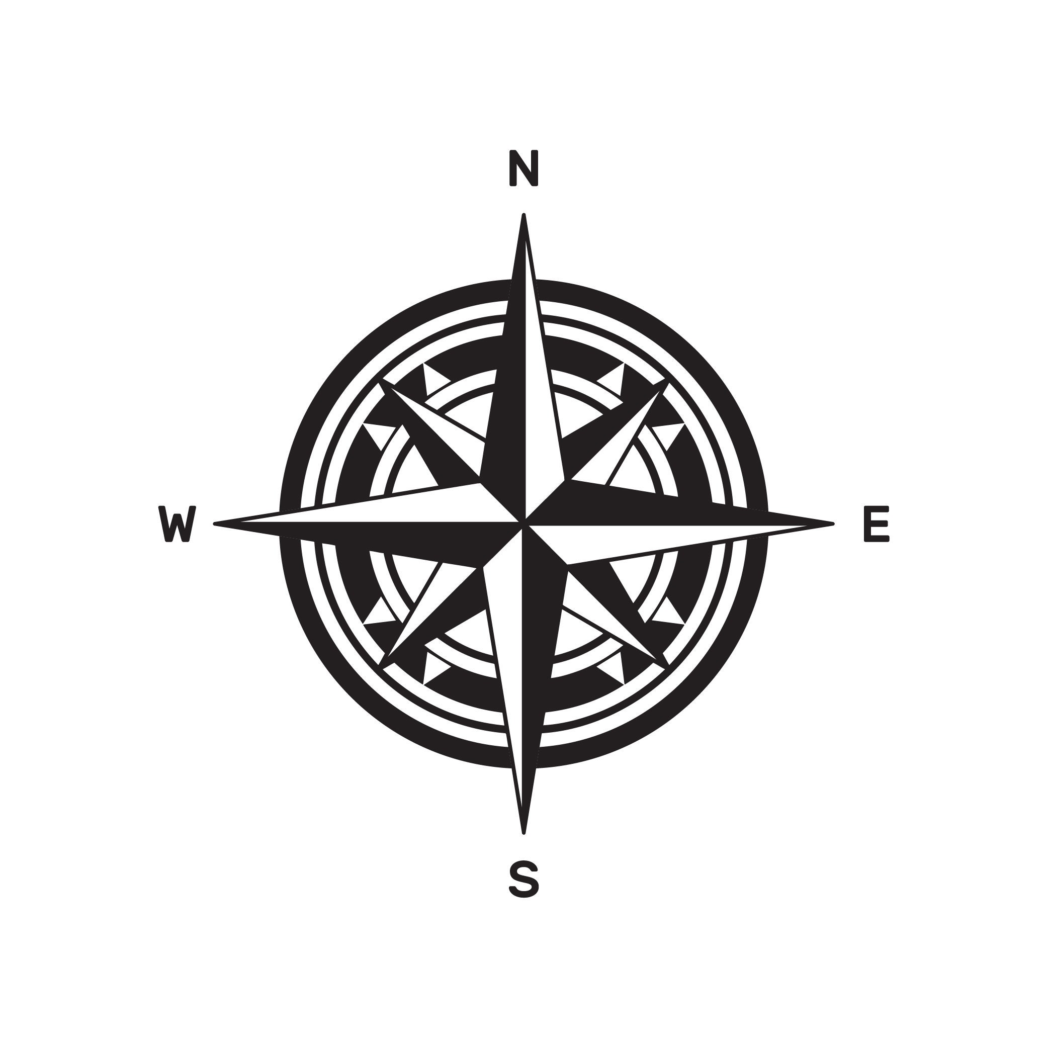 Compass, Compass SVG, Compass Rose SVG, Nautical Compass SVG, Svg, Png ...