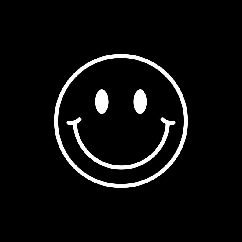 Smiley Face Digital Download SVG PNG JPG Ai Pdf - Etsy