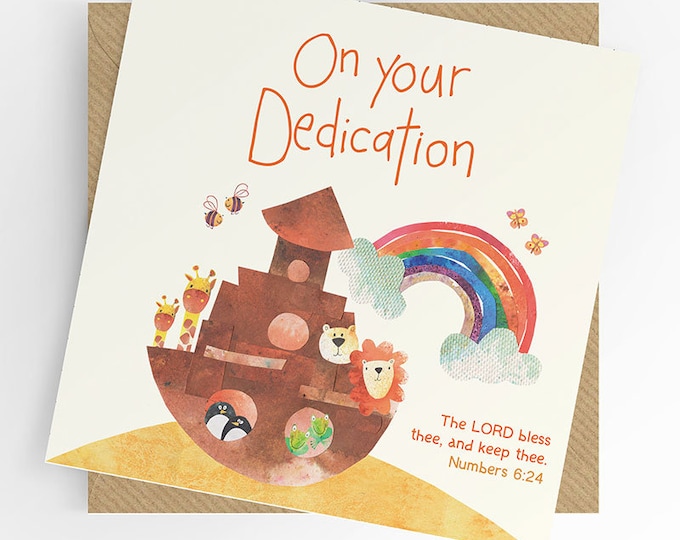 Dedication Card. Christian Dedication Card. the Blessing Card. Bible ...