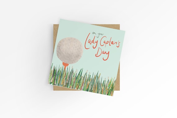 Lady Captain's Day Card on Your Lady Captain's Day - Etsy UK