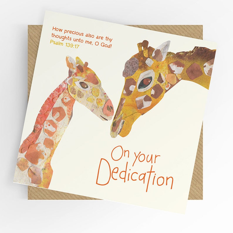 Dedication Card Baby Dedication Bible Verse Dedication - Etsy