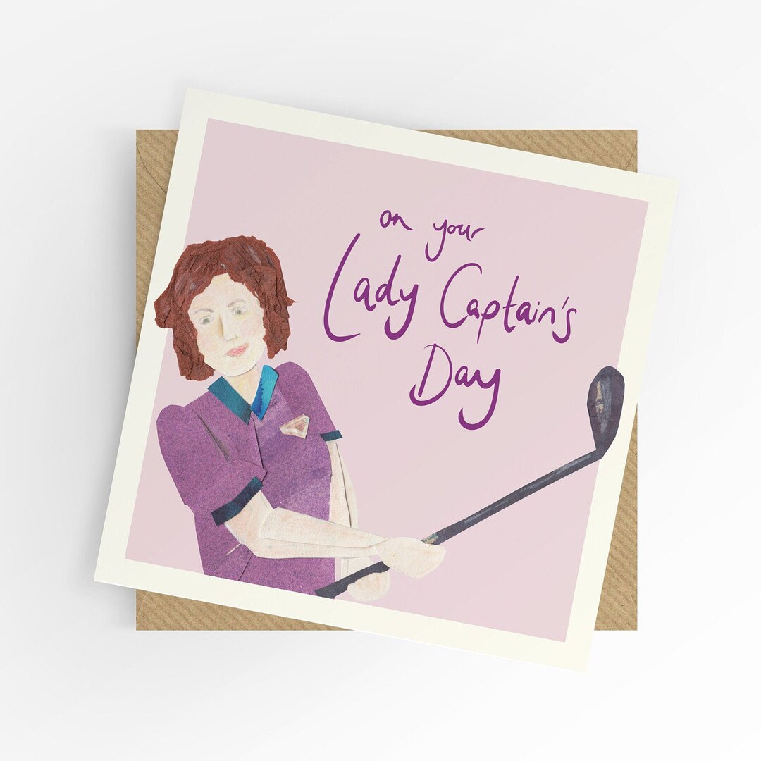 Lady Captains Day, Golf Card, Golf Captain's Day, Golf, Captains Day ...