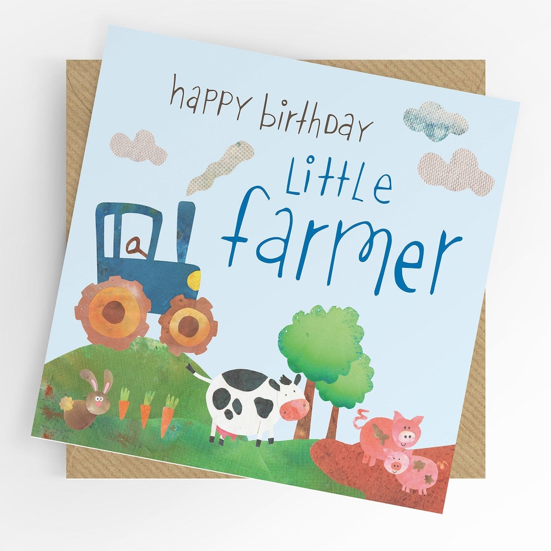 Little Farmer, Farming, Birthday Boy, on the Farm, Tractor, Birthday ...