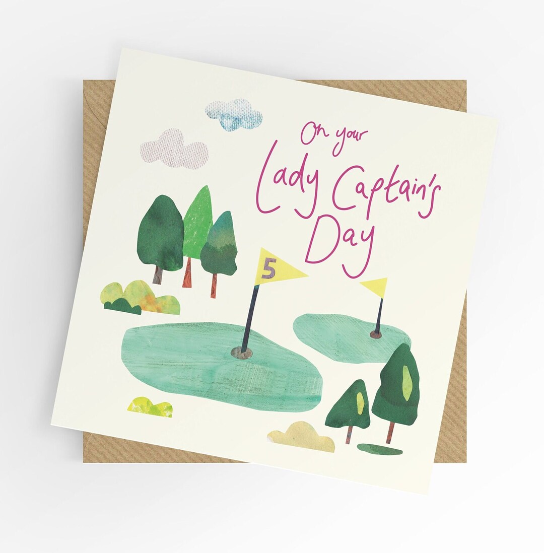 Lady Captains Day, Golf Card, Golf Captain, Captains Day, Lady Captains ...