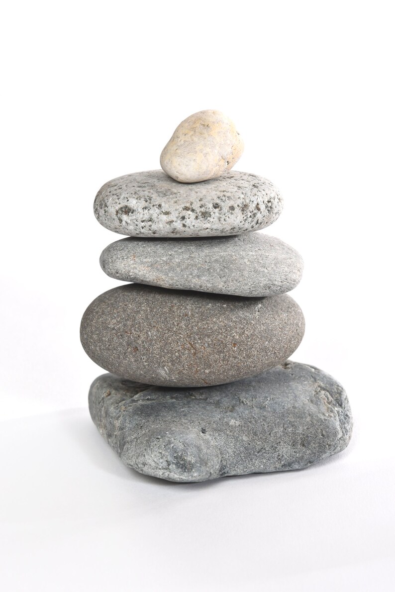 Medium Natural Stone Cairn/rock Stack - Etsy