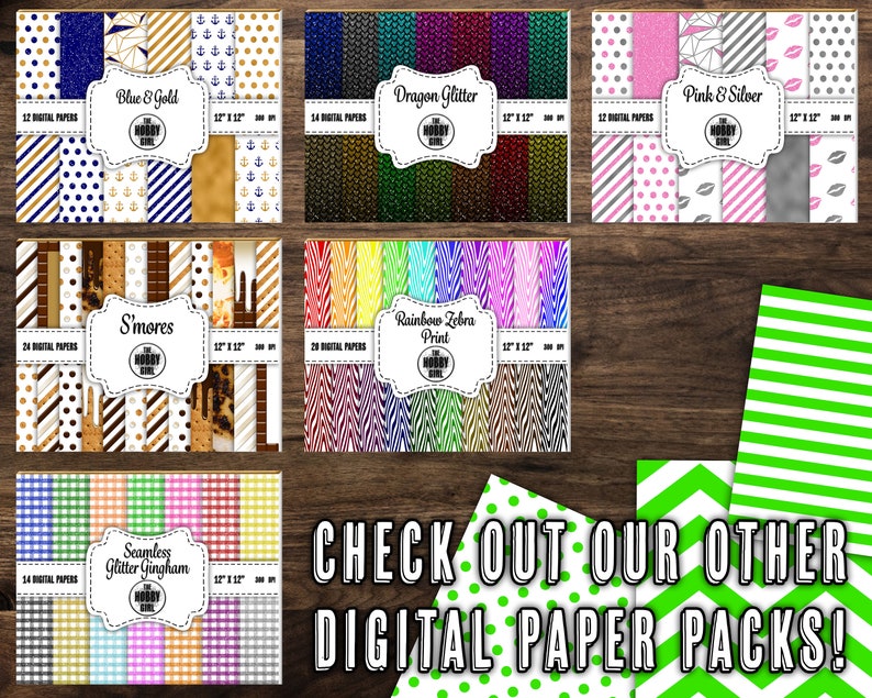 Seamless Light Green Basics Digital Paper Printable for - Etsy