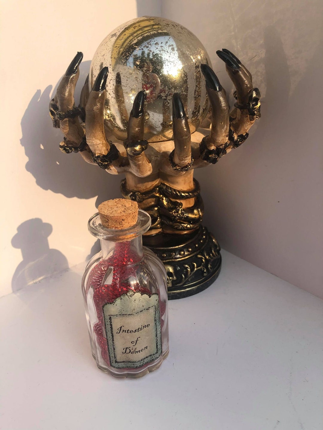 Halloween Apothecary Jar- Intestine of Demon - Etsy