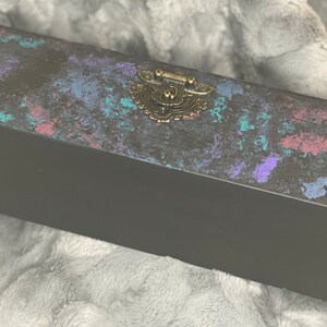 Galaxy Themed Moon Phases Trinket Jewelry Box - Etsy