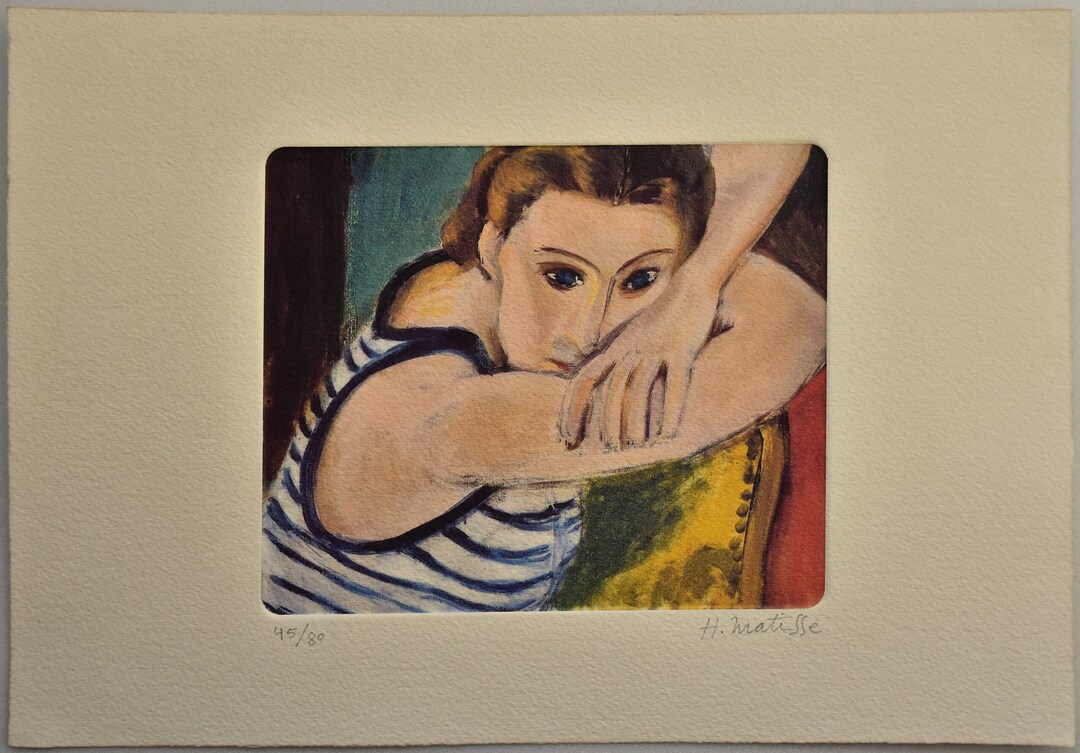 Henri Matisse Etching Signed Limited Edition Fine Art Print - Etsy