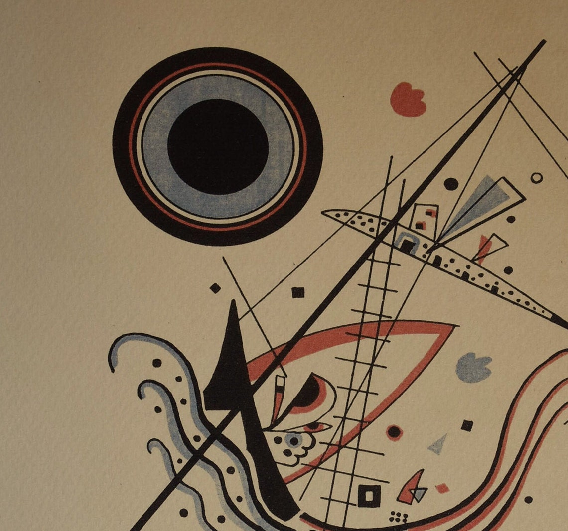 Wassily Kandinsky, Lithograph, Signed, Limited Edition, Art Print ...