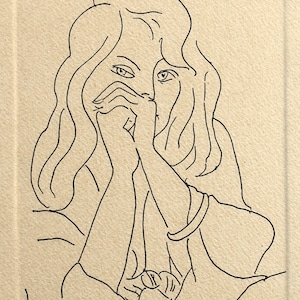 Henri Matisse, Etching, Engraving, Limited Edition - Etsy