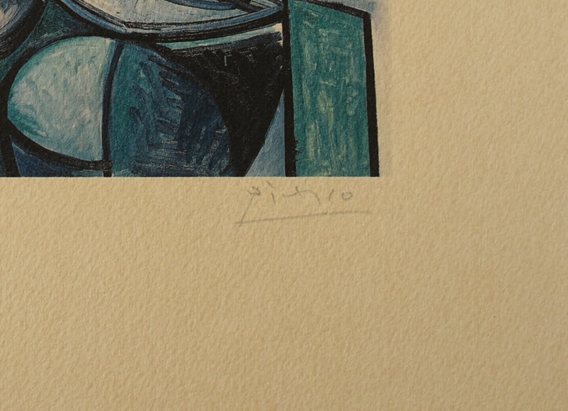 Pablo Picasso Lithograph Limited Edition Fine Art Art - Etsy