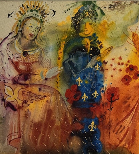 SALVADOR DALI Etching Limited Edition Signed on Arches Paper - Etsy