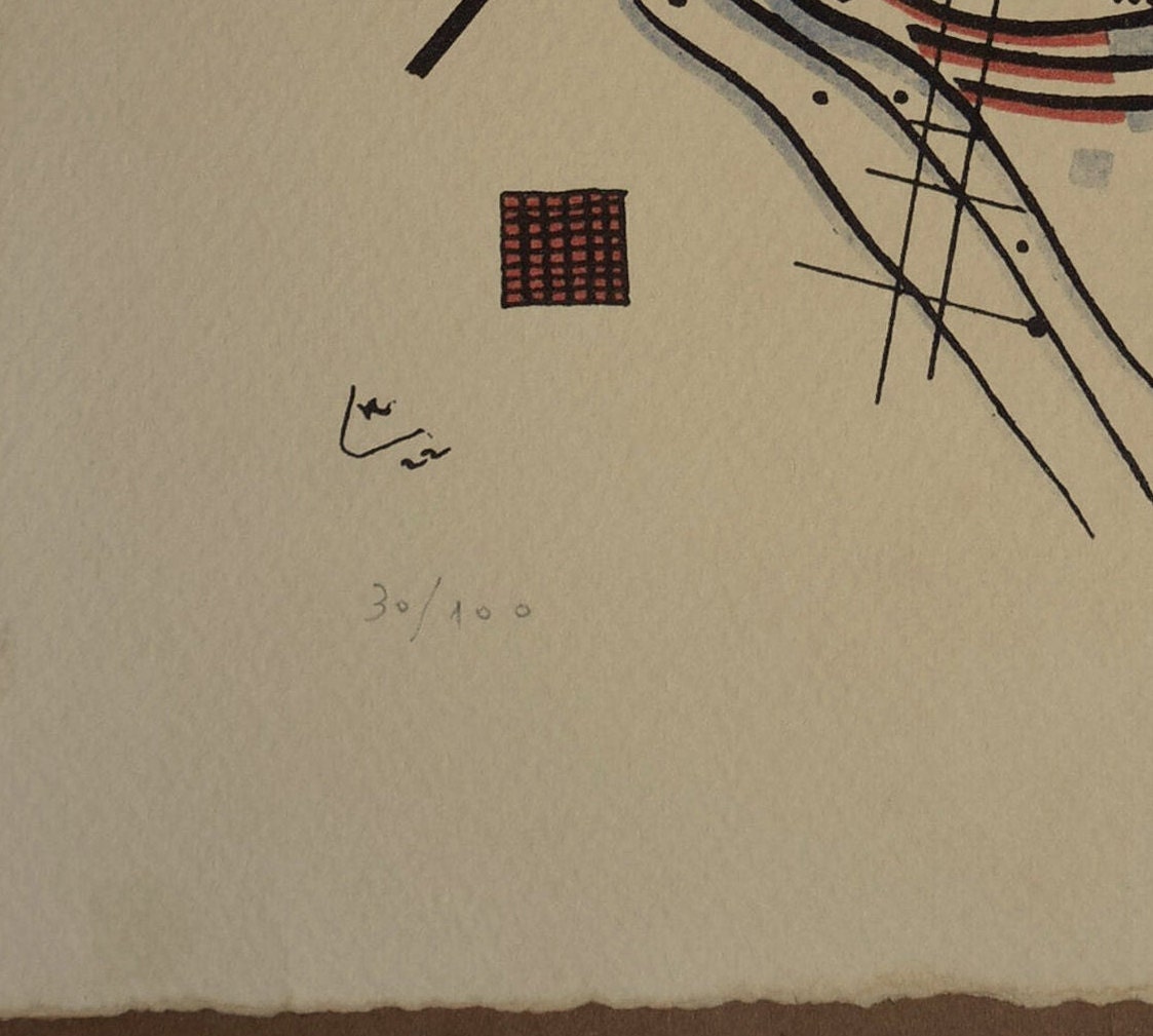 Wassily Kandinsky, Lithograph, Signed, Limited Edition, Art Print ...