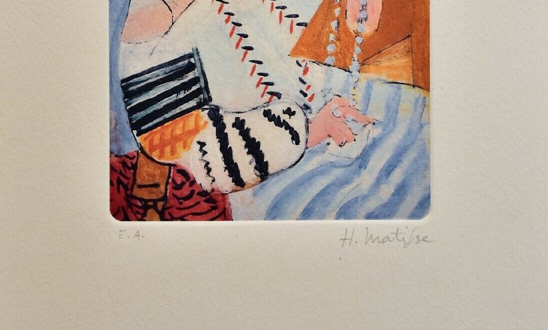 Henri Matisse, Etching, Engraving, Limited Edition - Etsy