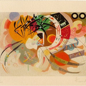 Wassily Kandinsky, Lithograph, Limited Edition, Art Print, Kandinsky - Etsy