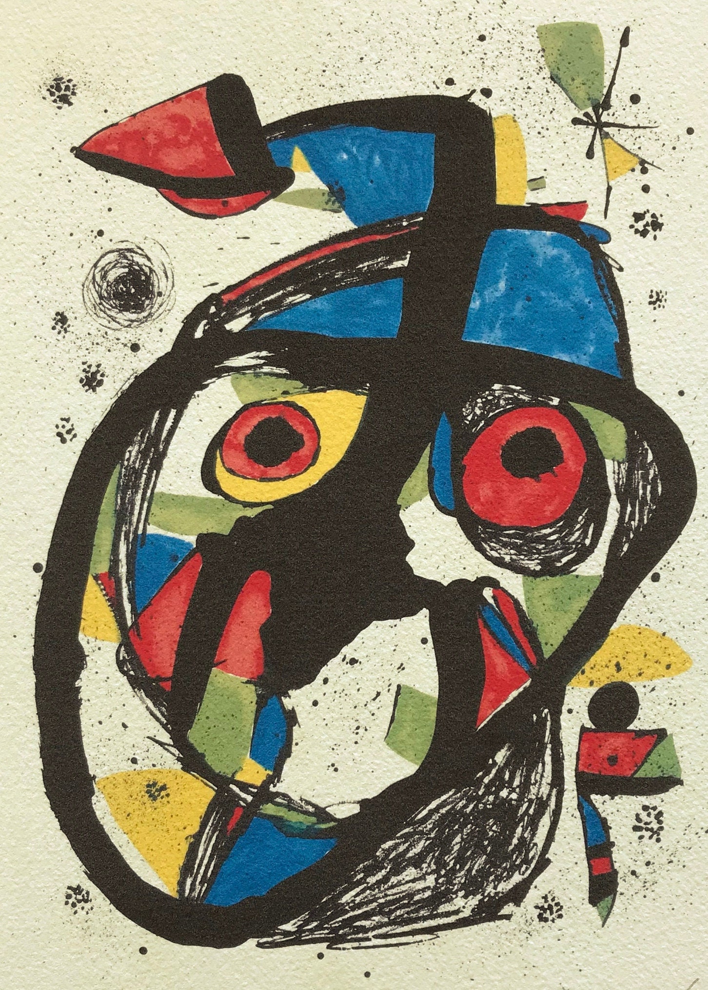 Joan Miró Lithograph Limited Edition Signed - Etsy