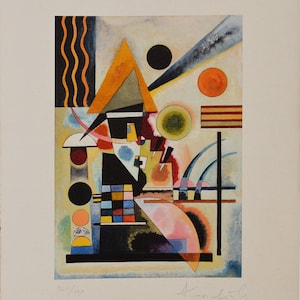 Wassily Kandinsky, Lithograph, Signed, Limited Edition, Art Print ...