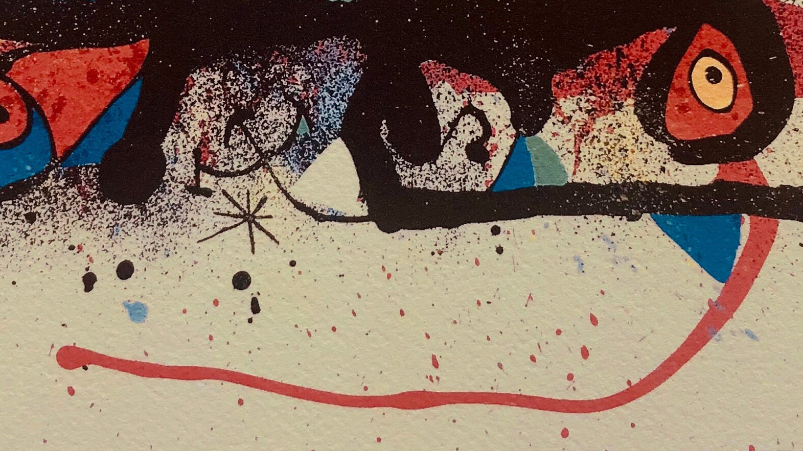 Joan Miró Lithograph Signed - Etsy