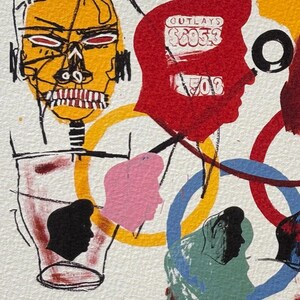JEAN-MICHEL BASQUIAT Lithograph Signed Edition - Etsy
