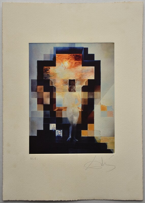 Salvador Dali Etching Engraving Limited Edition Surrealism - Etsy