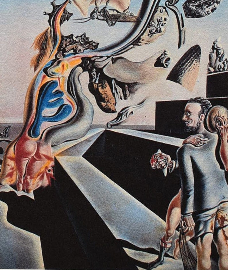 Salvador Dali, Lithograph, Limited Edition, Lithography, Art - Etsy