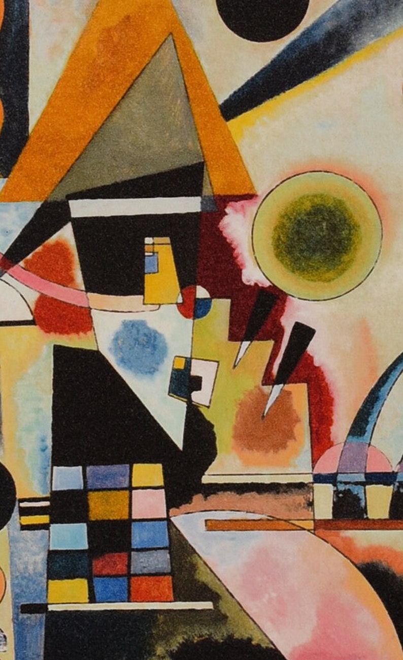 Wassily Kandinsky, Lithograph, Signed, Limited Edition, Art Print ...