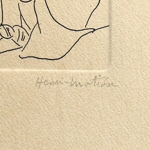 Henri Matisse, Etching, Engraving, Limited Edition - Etsy