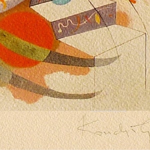 Wassily Kandinsky, Lithograph, Limited Edition, Art Print, Kandinsky - Etsy