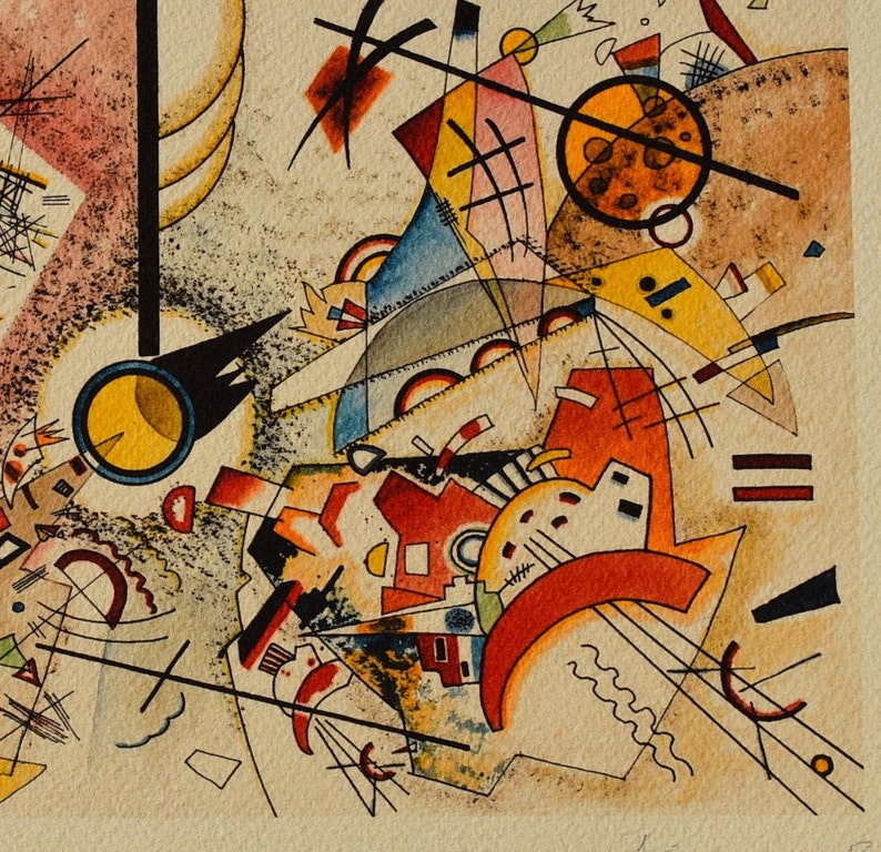 Wassily Kandinsky, Lithograph, Limited Edition - Etsy