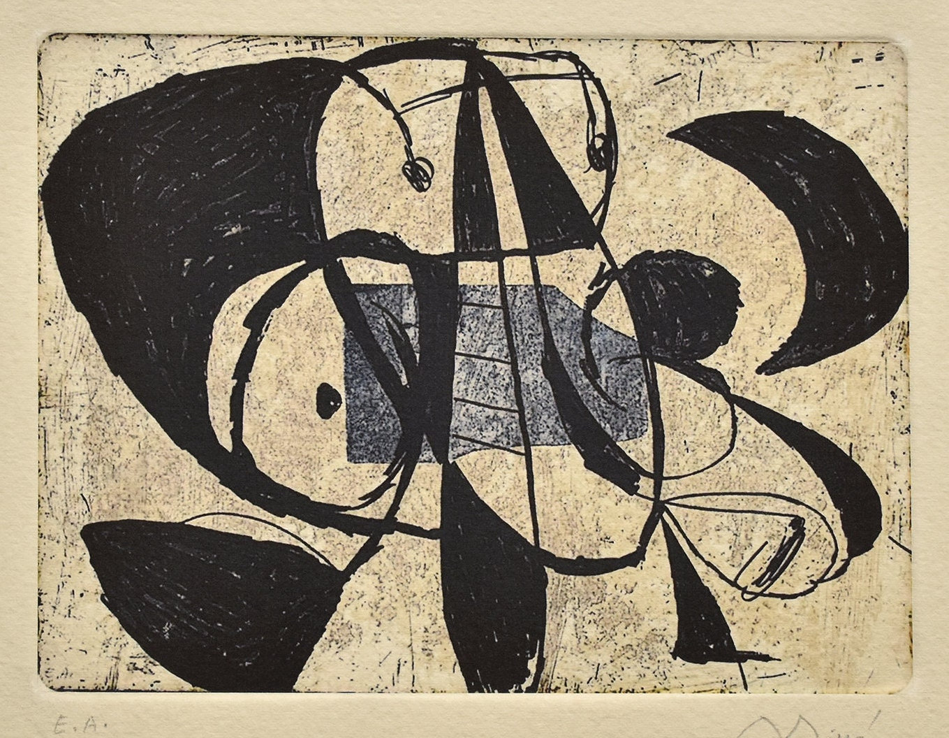 Joan Miró, Etching, Abstract Art, Limited Edition - Etsy