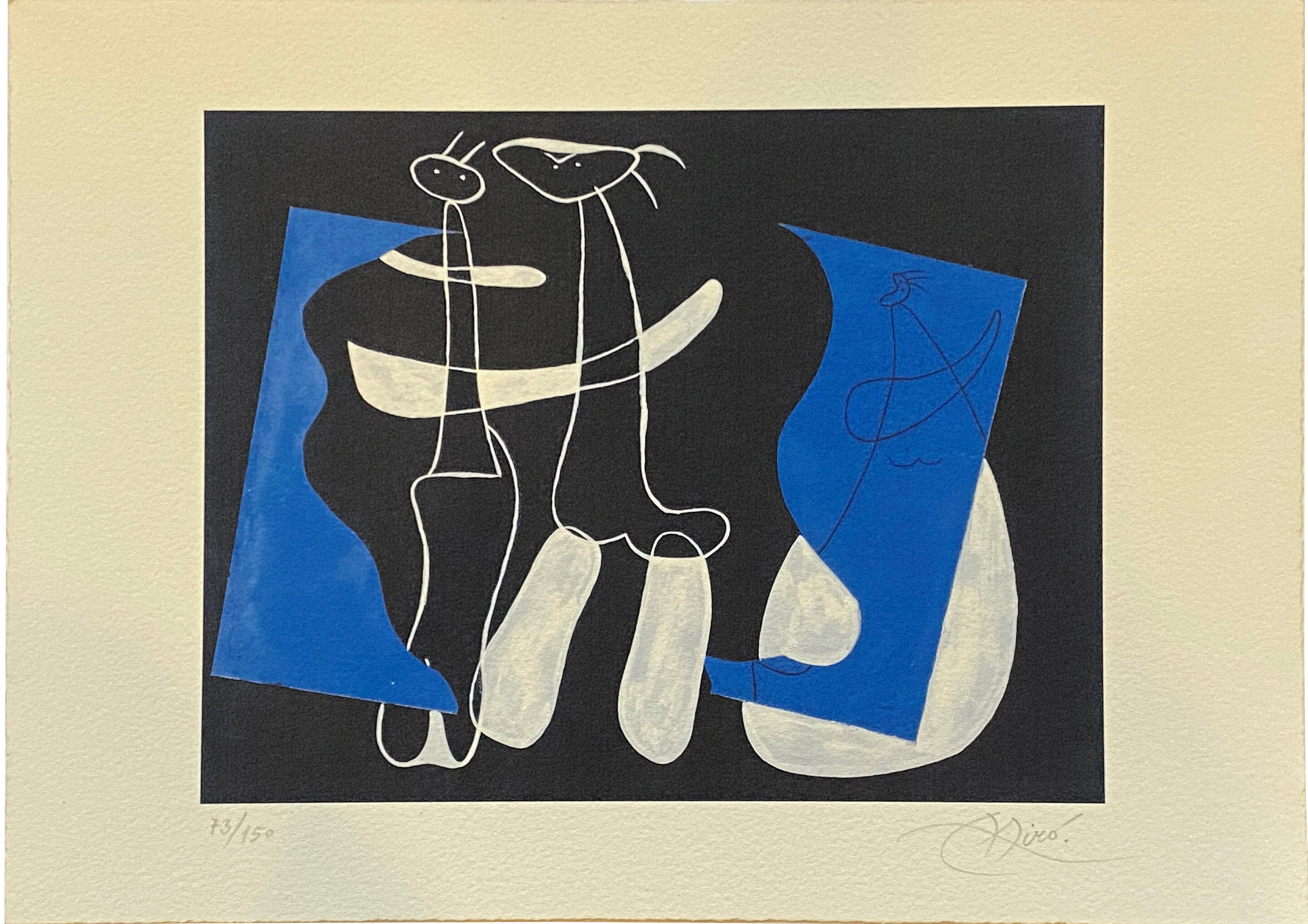 Joan Miró Lithograph Signed - Etsy