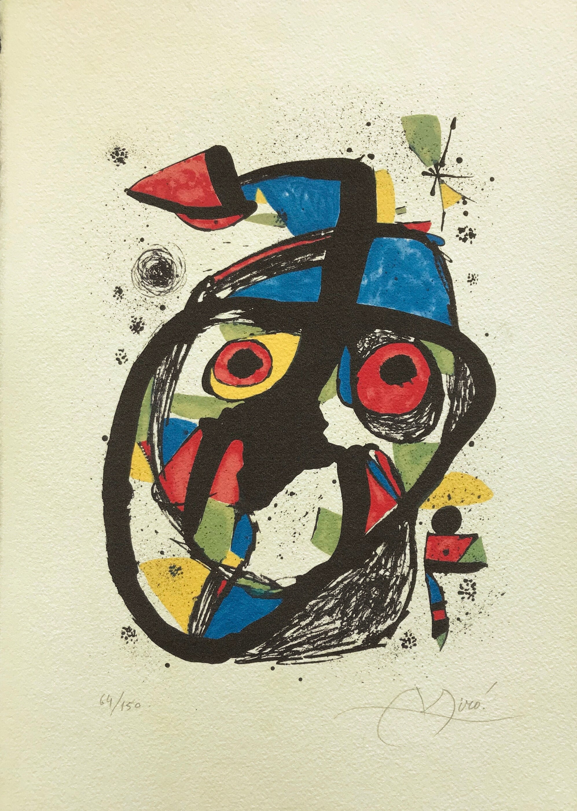 Joan Miró Lithograph Limited Edition Signed - Etsy