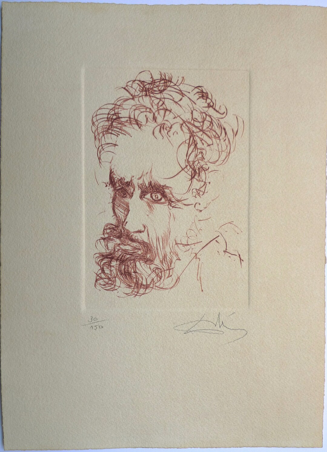 Salvador Dali, Etching, Engraving, Limited Edition, Surrealism Art - Etsy