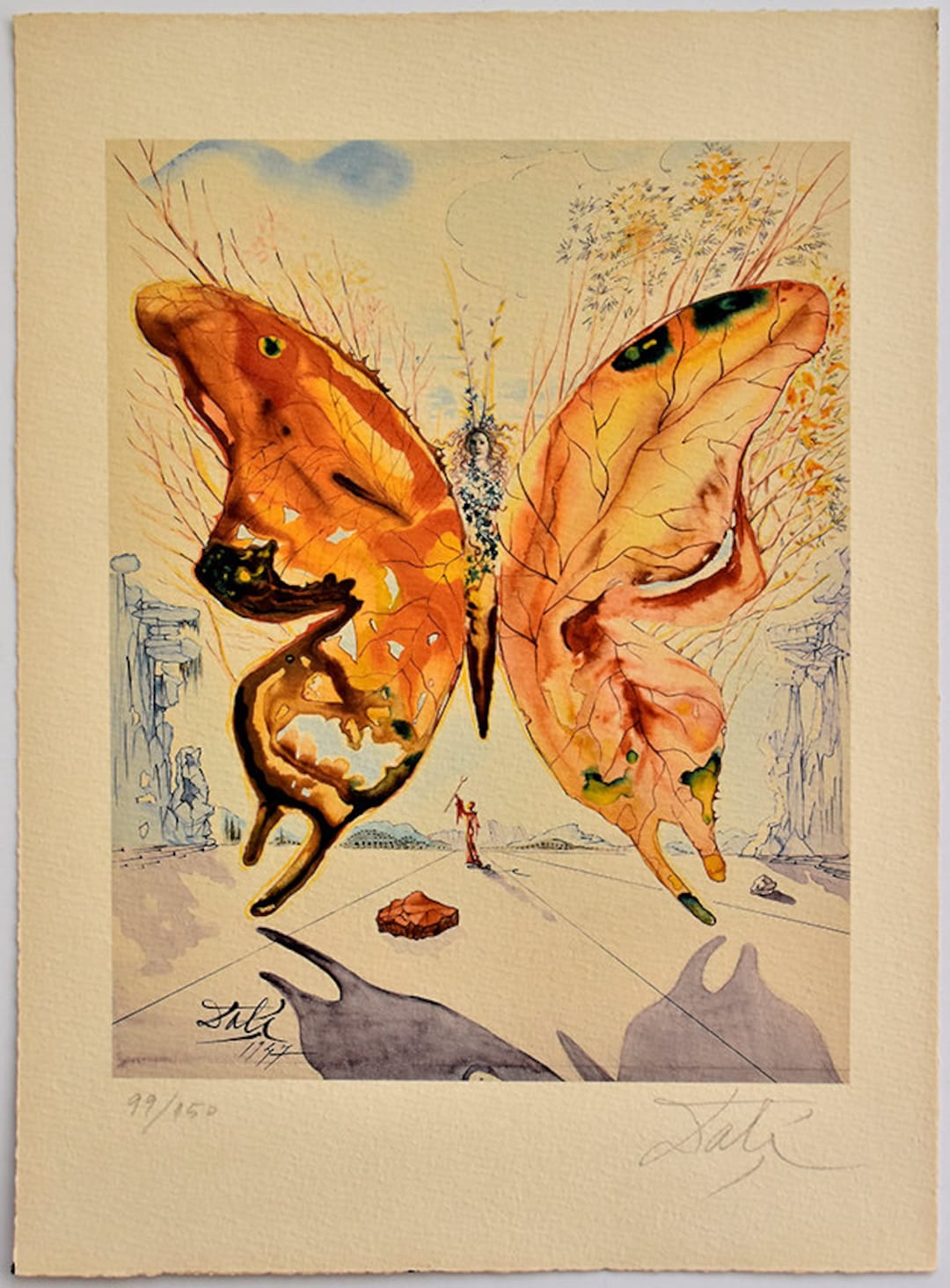 Salvador Dali, Lithograph, Limited Edition, Art Print - Etsy